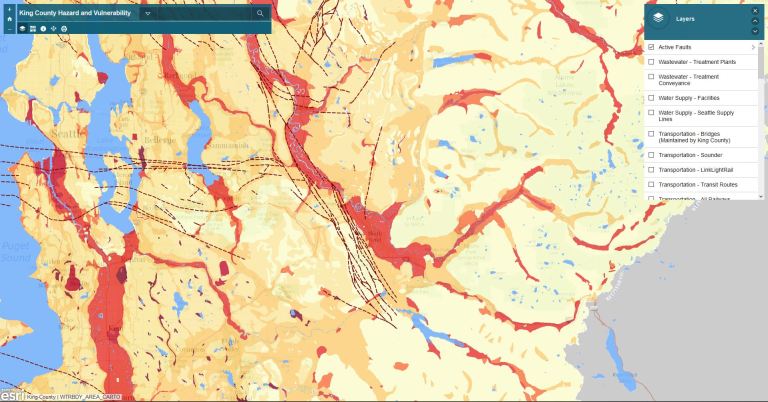 Maps for emergency management in King County | GIS & You