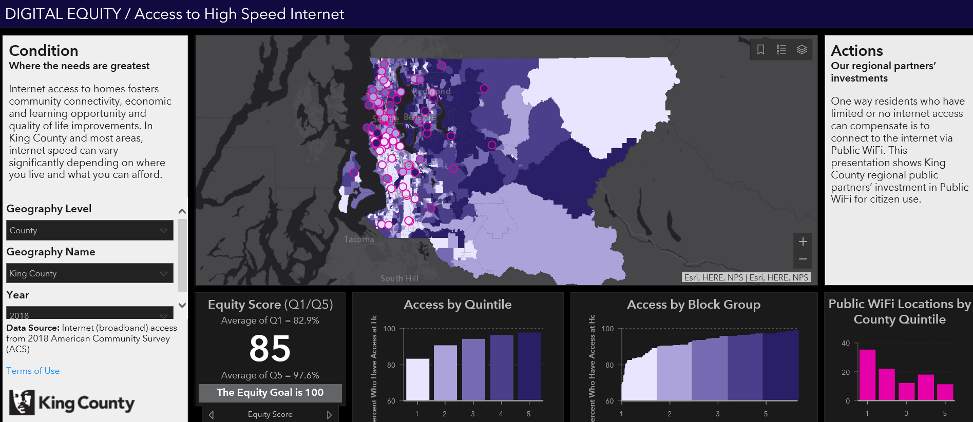 King County IT GIS team receives SAG Award for ESJ work | GIS & You
